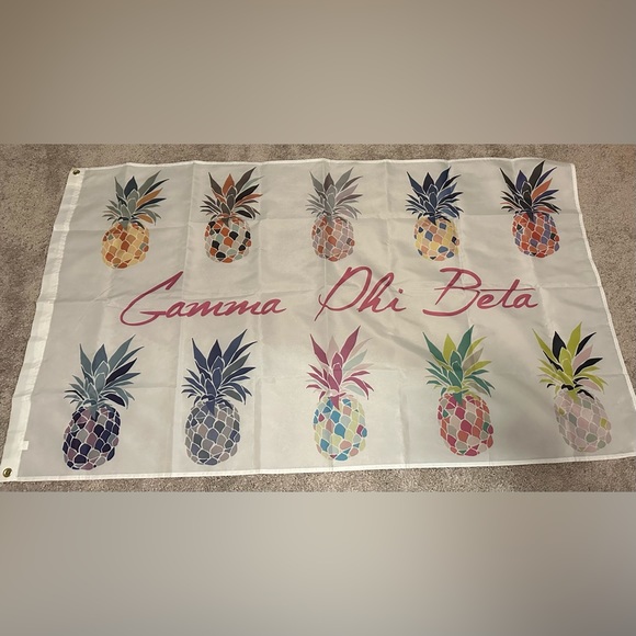 Accents | Gamma Phi Beta Flag | Poshmark
